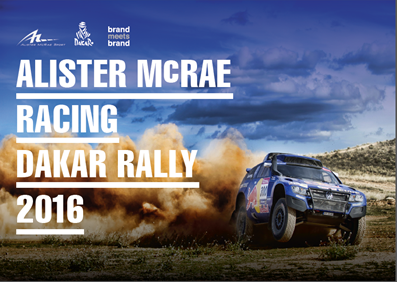 Sponsorship of Alister McRae racing at the Dakar rally 2016 ...