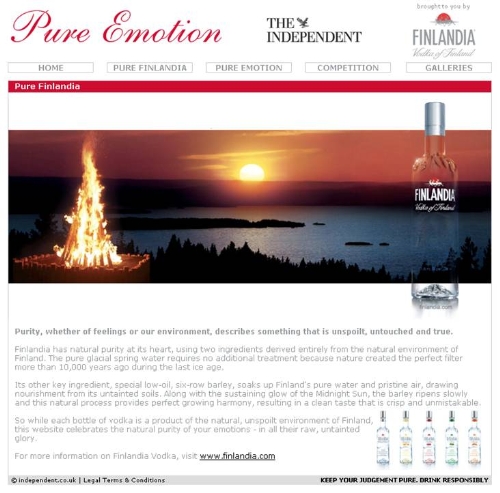 CASE STUDY: Finlandia Vodka boost awareness with The Independent ...